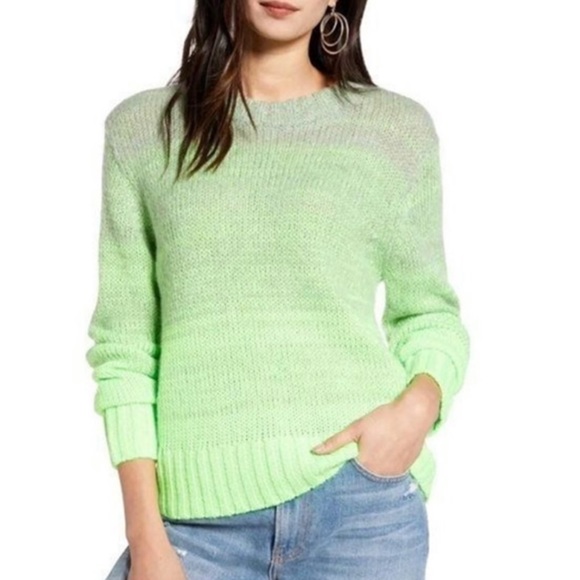Treasure & Bond | Sweaters | Treasure Bond Space Dye Pullover Neon ...